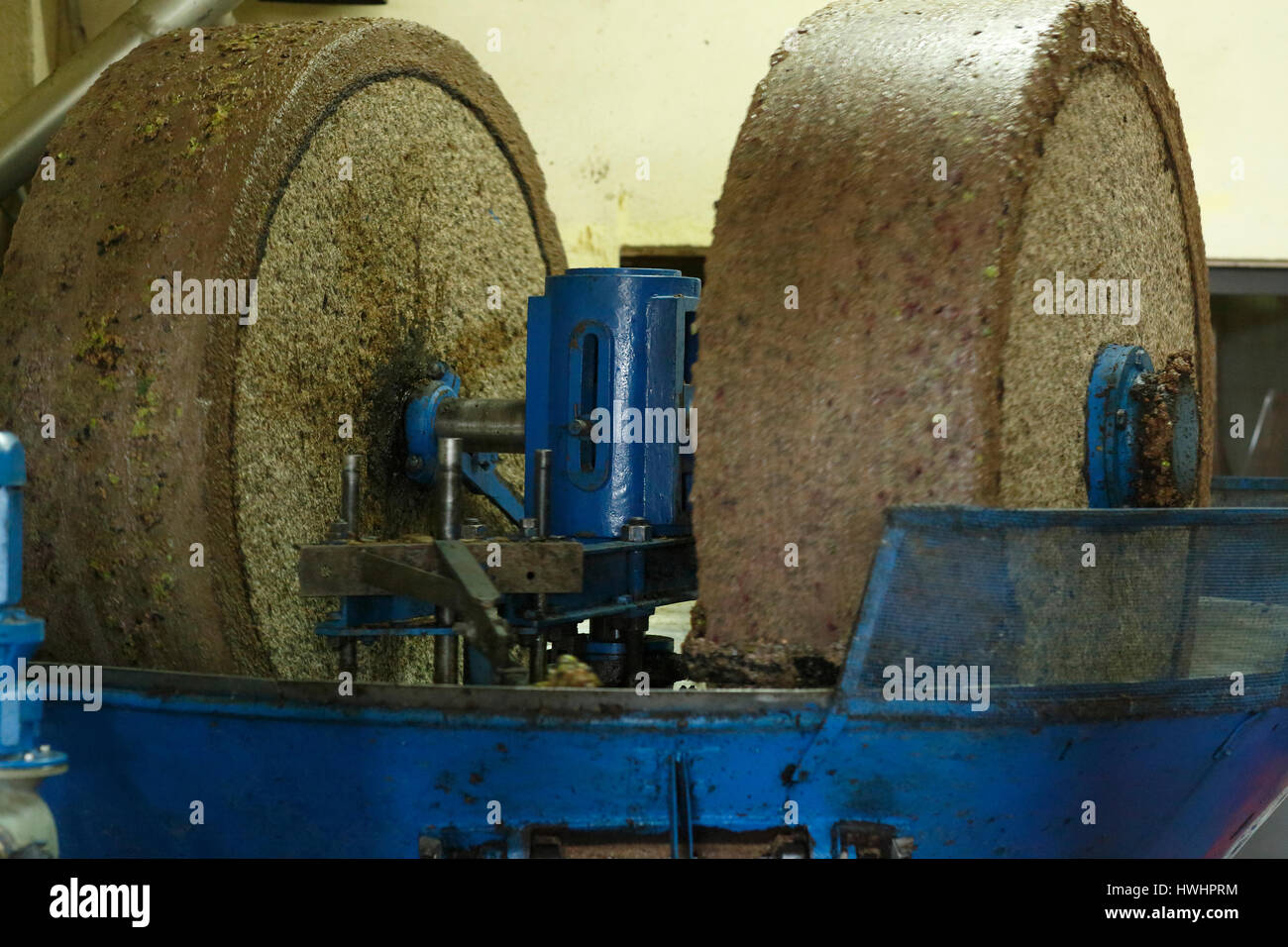 mill for olives Stock Photo - Alamy