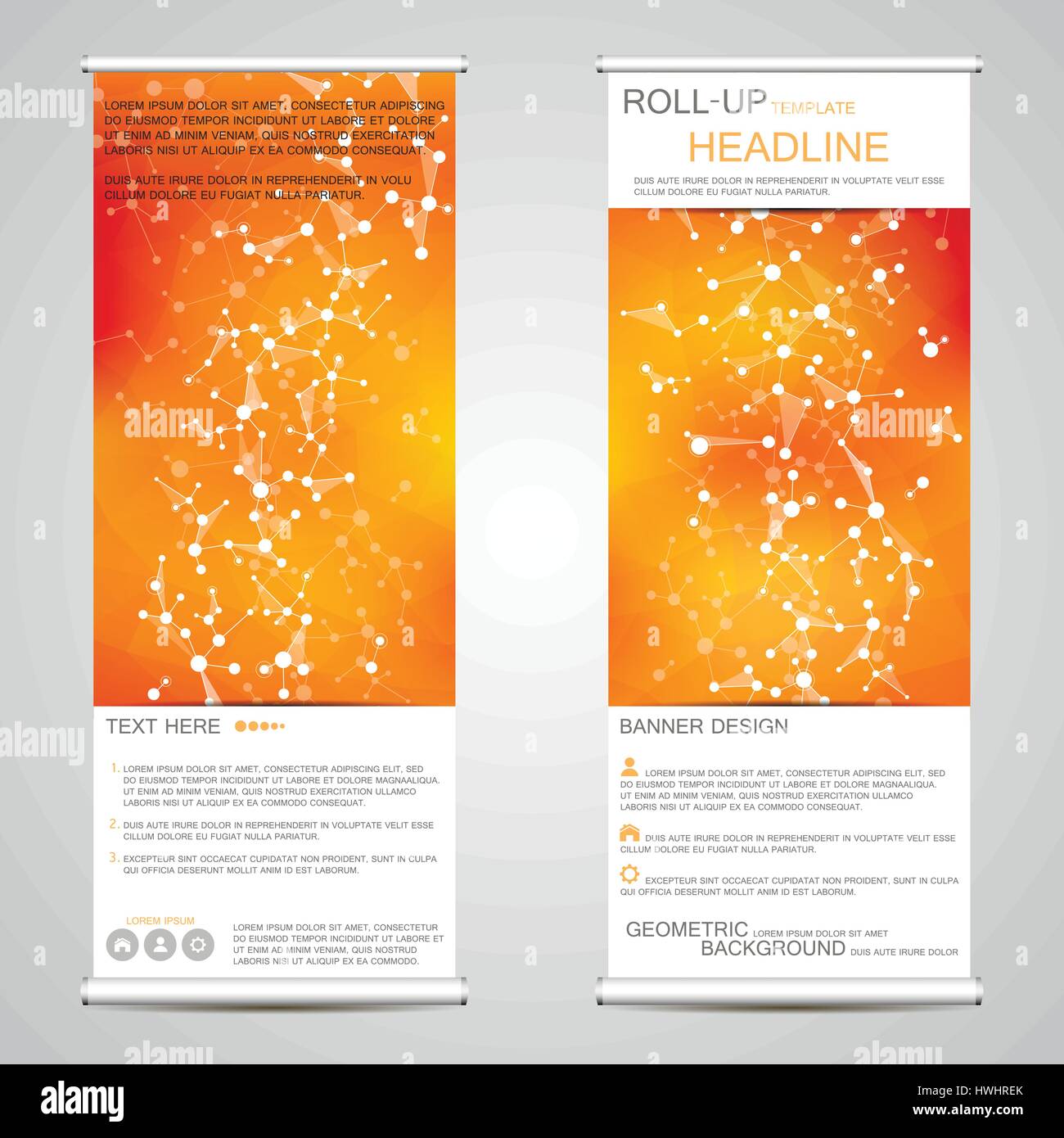 Vertical Banner Design Templates Vertical Flag Banner Template Vector