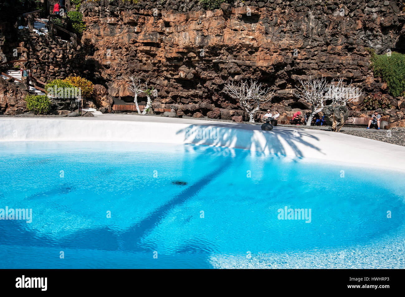 Jameos del Agua, created by artist Cesar Manrique, Lanzarote, Canary ...