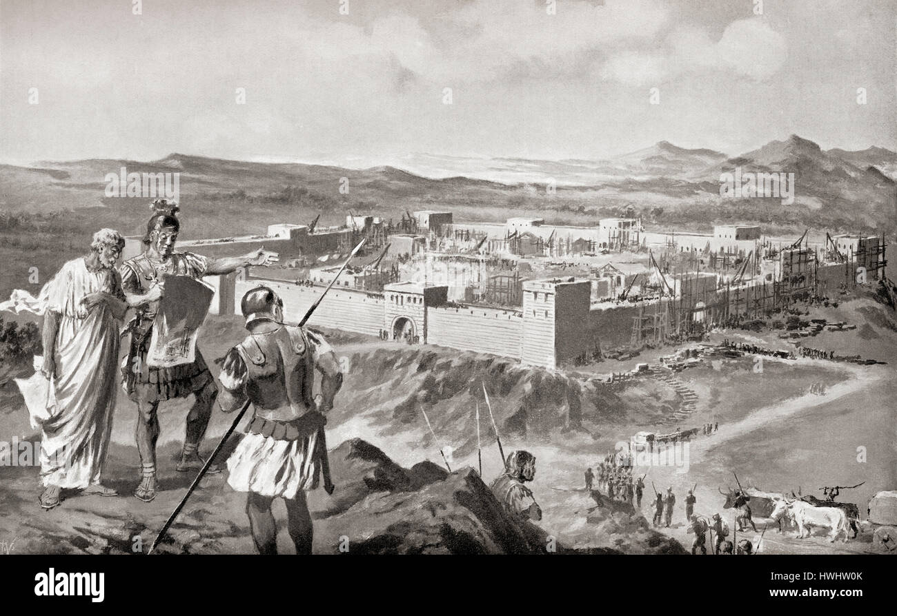 Roman garrison illustration hi-res stock photography and images - Alamy