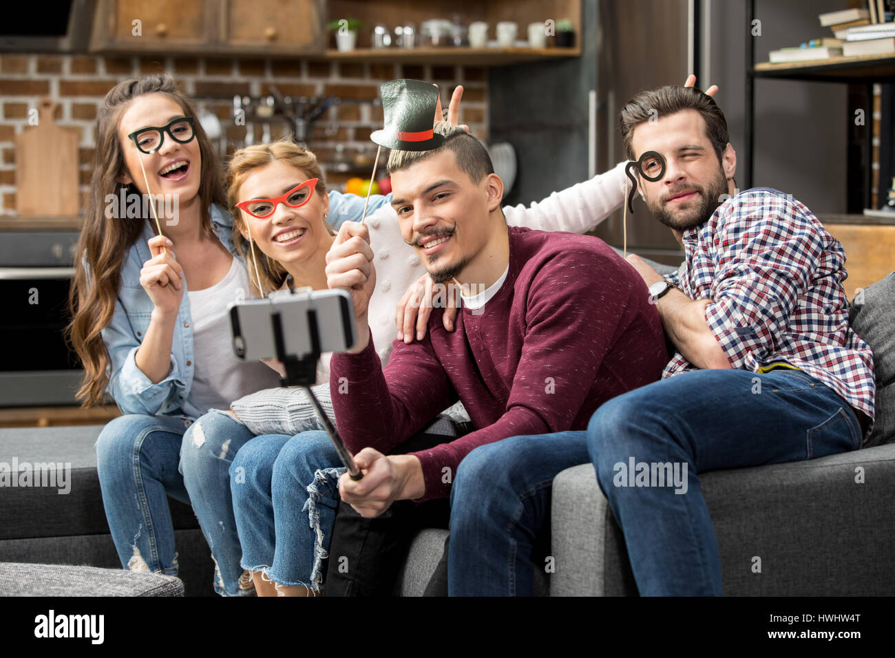 Funny friends togetherness hi-res stock photography and images - Alamy