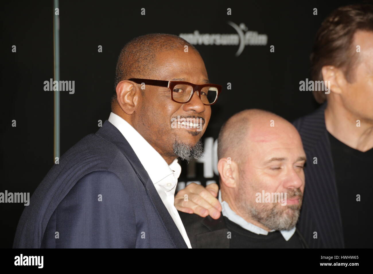 Berlin, Germany, December 16th, 2014: Liam Neeson, Forest Whitaker and ...
