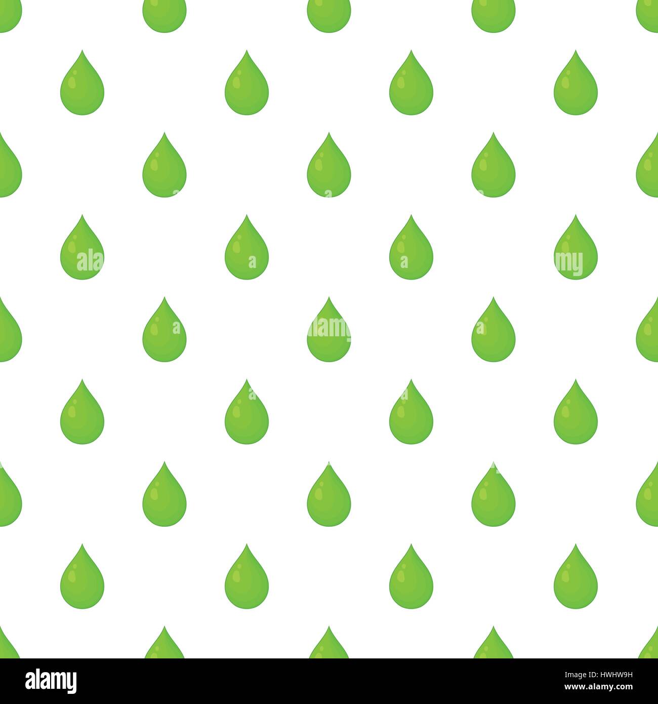 Green drop pattern, cartoon style Stock Vector Image & Art - Alamy