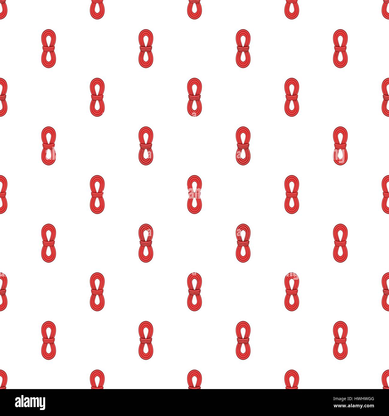 Red rope pattern, cartoon style Stock Vector Image & Art - Alamy