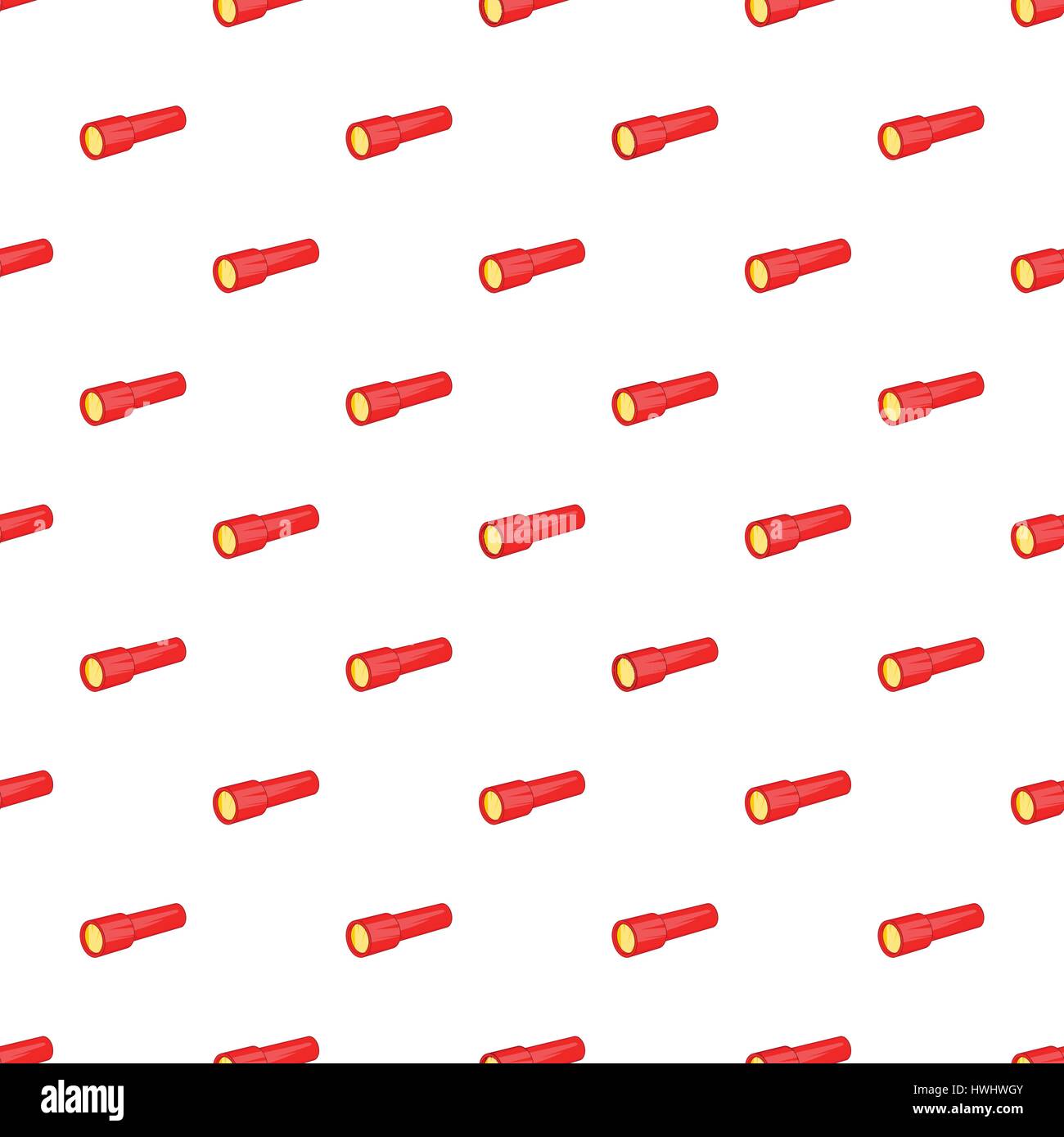 Red flashlight pattern, cartoon style Stock Vector Image & Art - Alamy