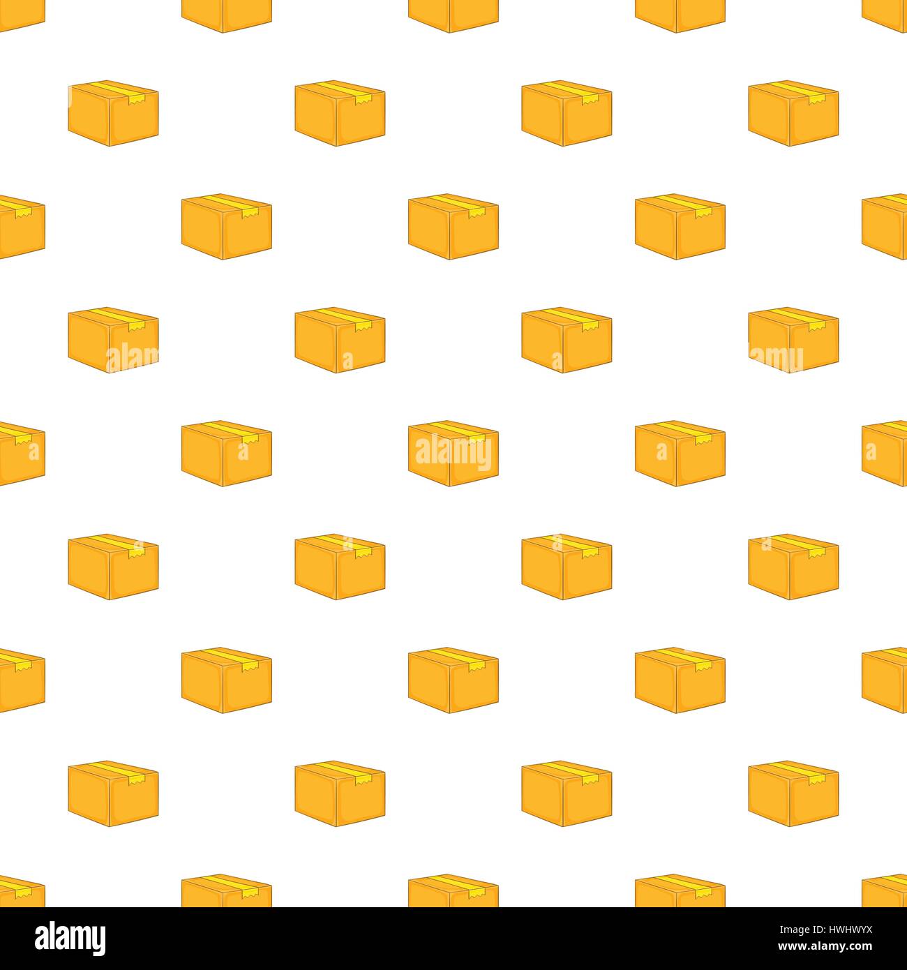 Box pattern, cartoon style Stock Vector Image & Art - Alamy