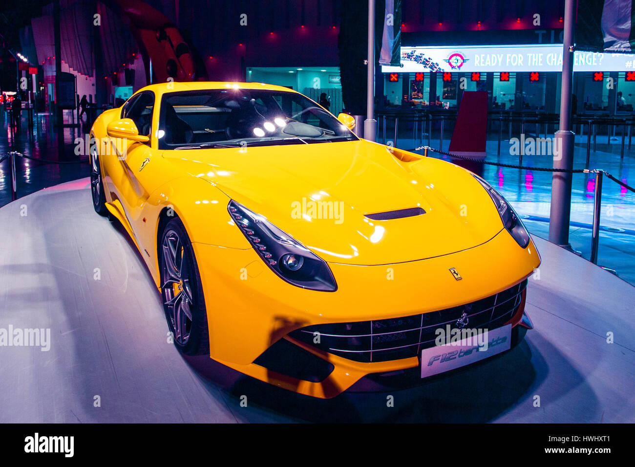 Ferrari world abu dhabi hi-res stock photography and images - Alamy