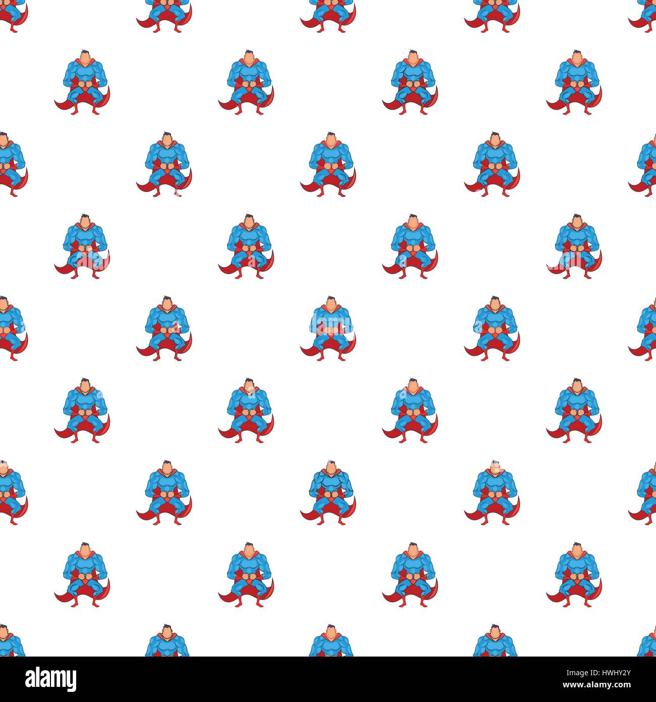 Superhero Pattern Stock Vector Images - Alamy