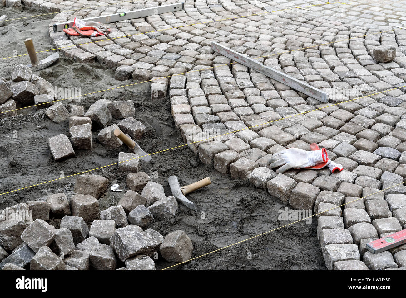 Pavement trade hi-res stock photography and images - Alamy