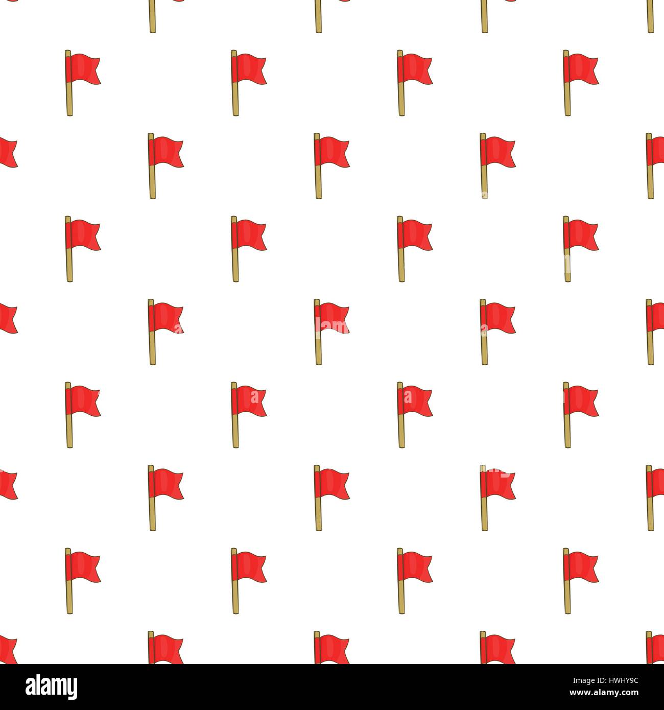 Football flag pattern, cartoon style Stock Vector Image & Art - Alamy