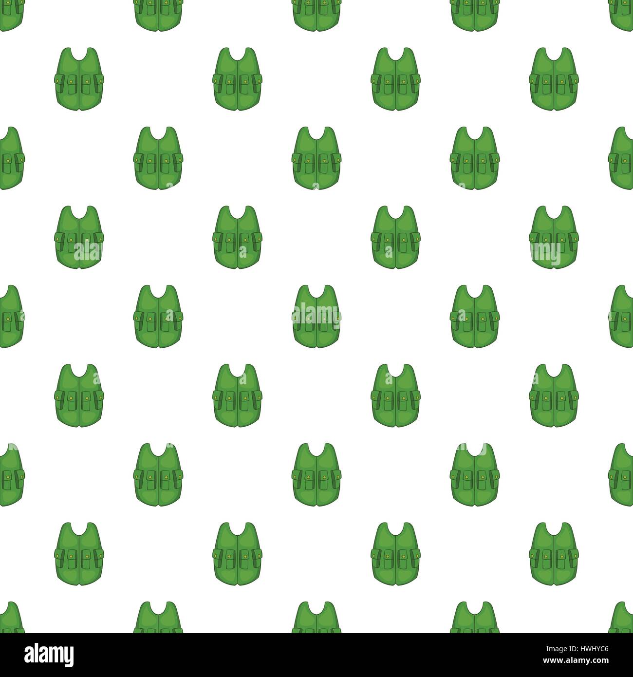 Hunting vest pattern, cartoon style Stock Vector Image & Art - Alamy