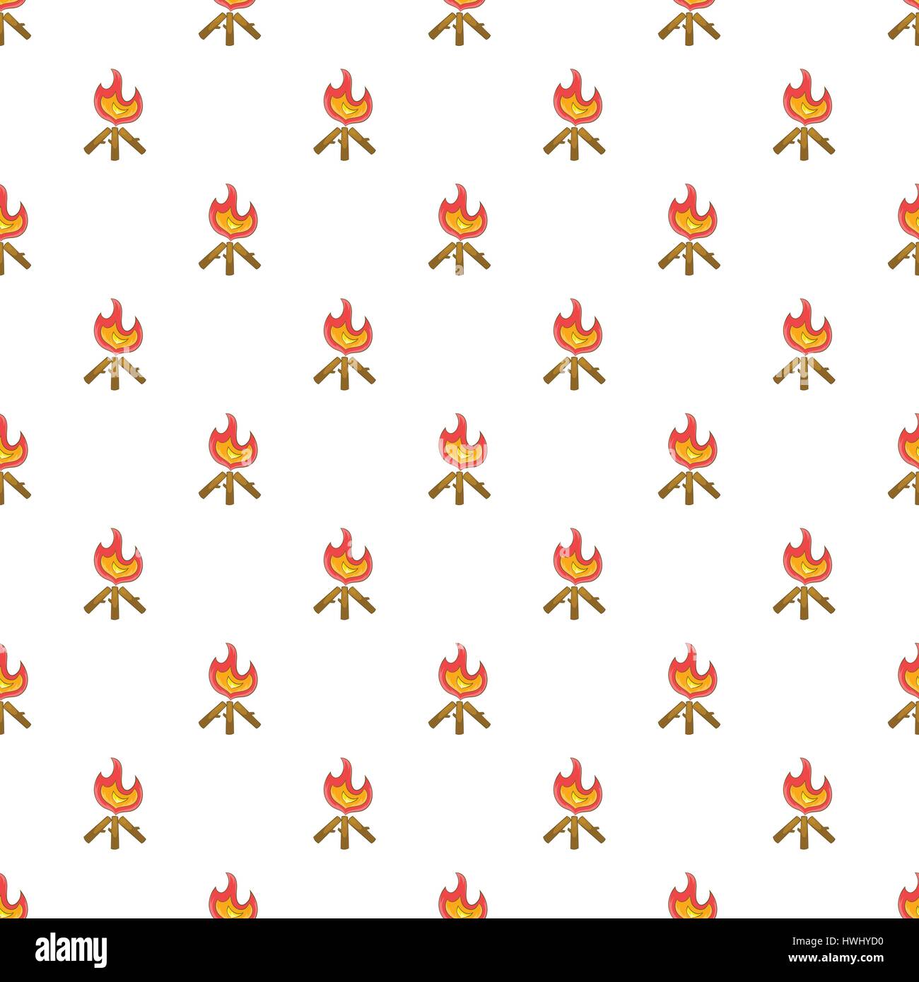Fire pattern, cartoon style Stock Vector Image & Art - Alamy