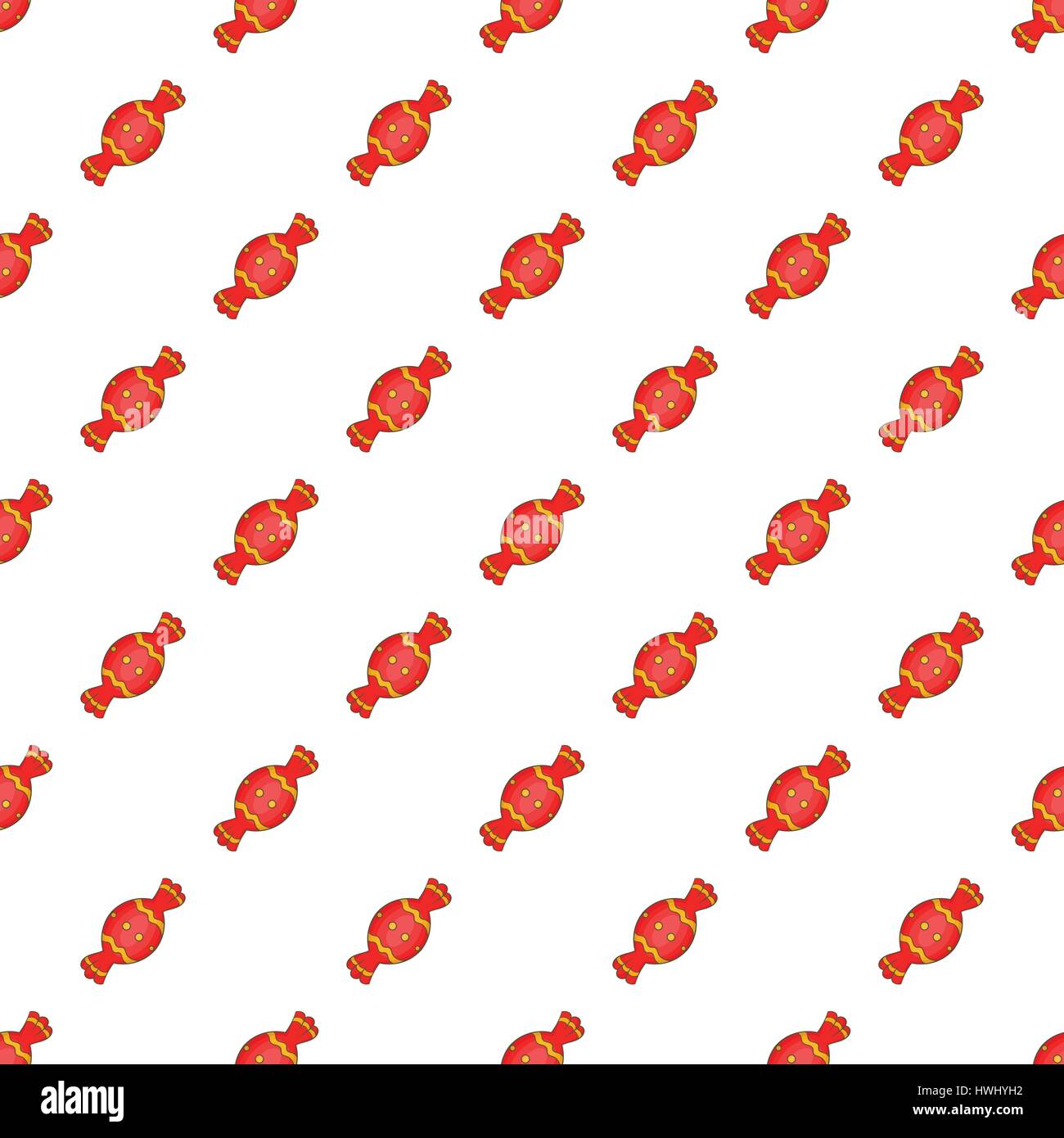 Candy pattern, cartoon style Stock Vector Image & Art - Alamy