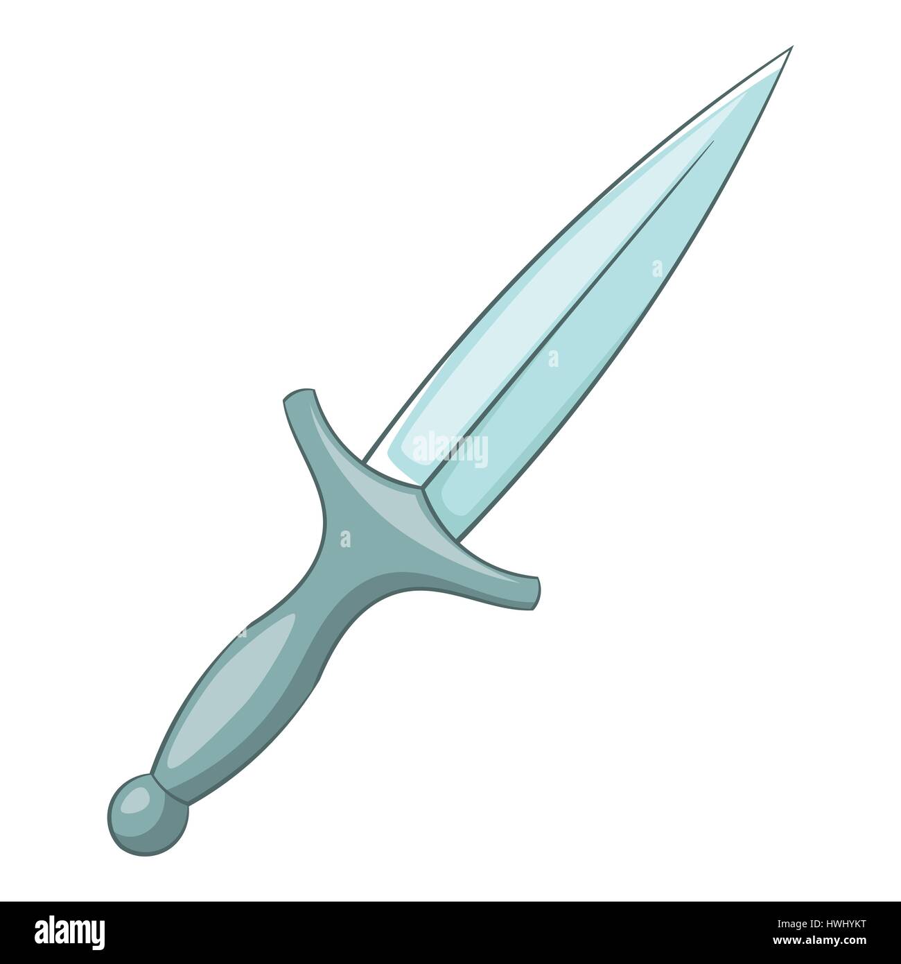 Hunting knife icon, cartoon style Stock Vector Image & Art - Alamy