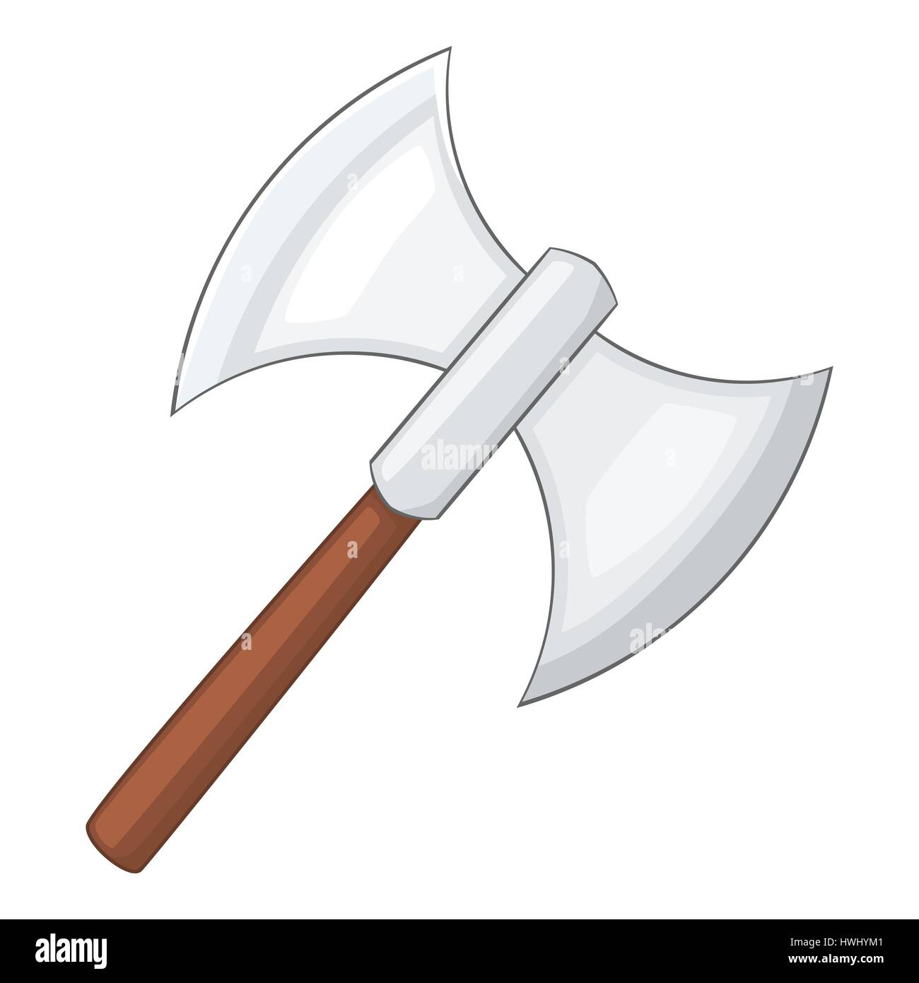 Battle axe icon, cartoon style Stock Vector Image & Art - Alamy