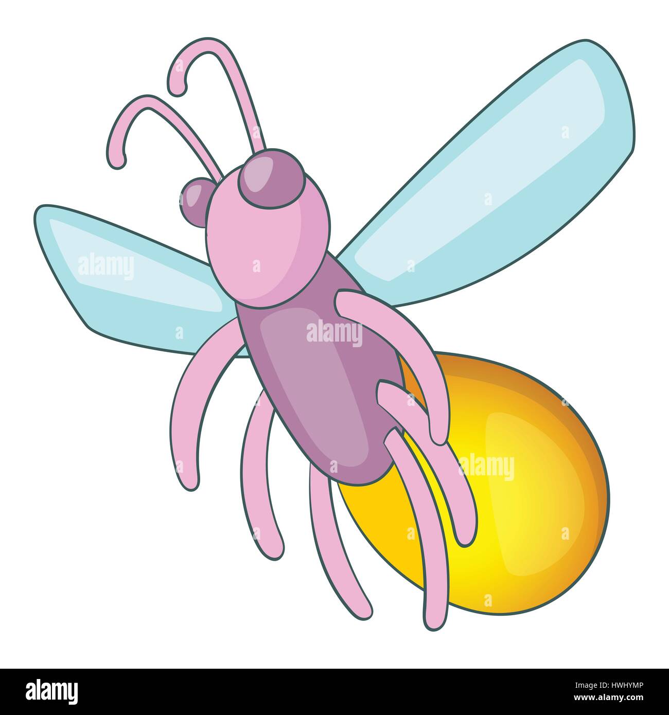 Glowing firefly Cut Out Stock Images & Pictures - Alamy