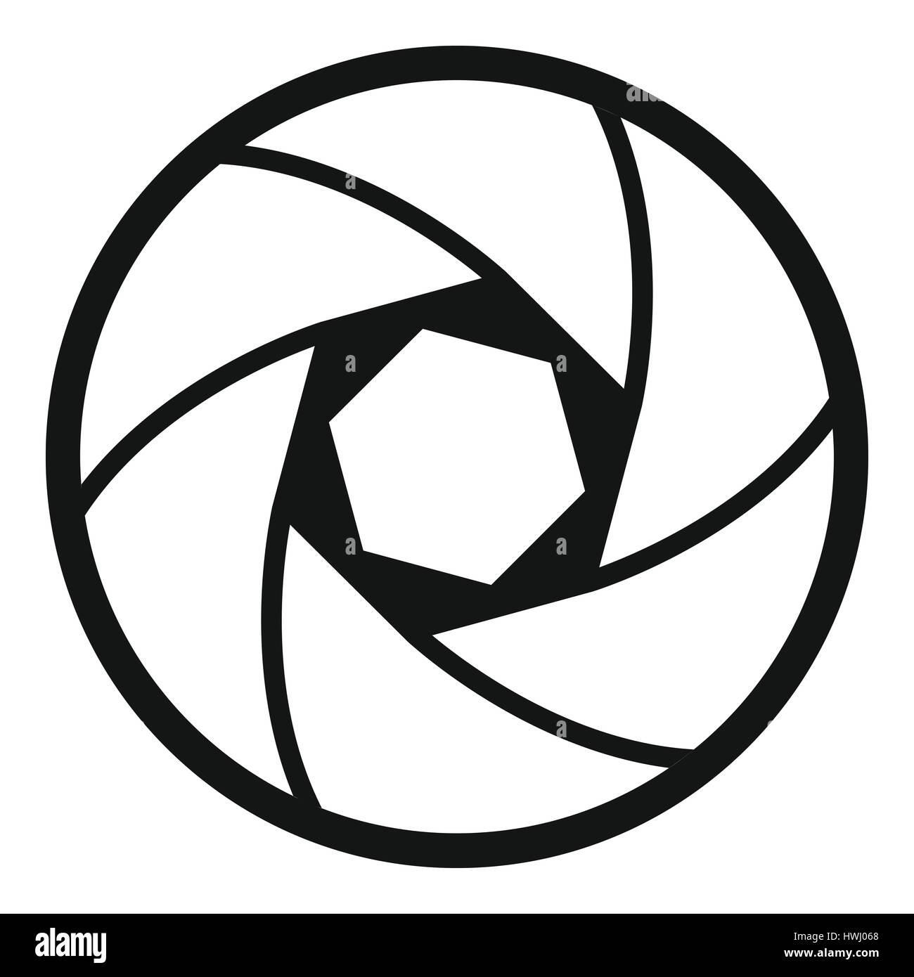 Professional objective icon, simple style Stock Vector Image & Art - Alamy