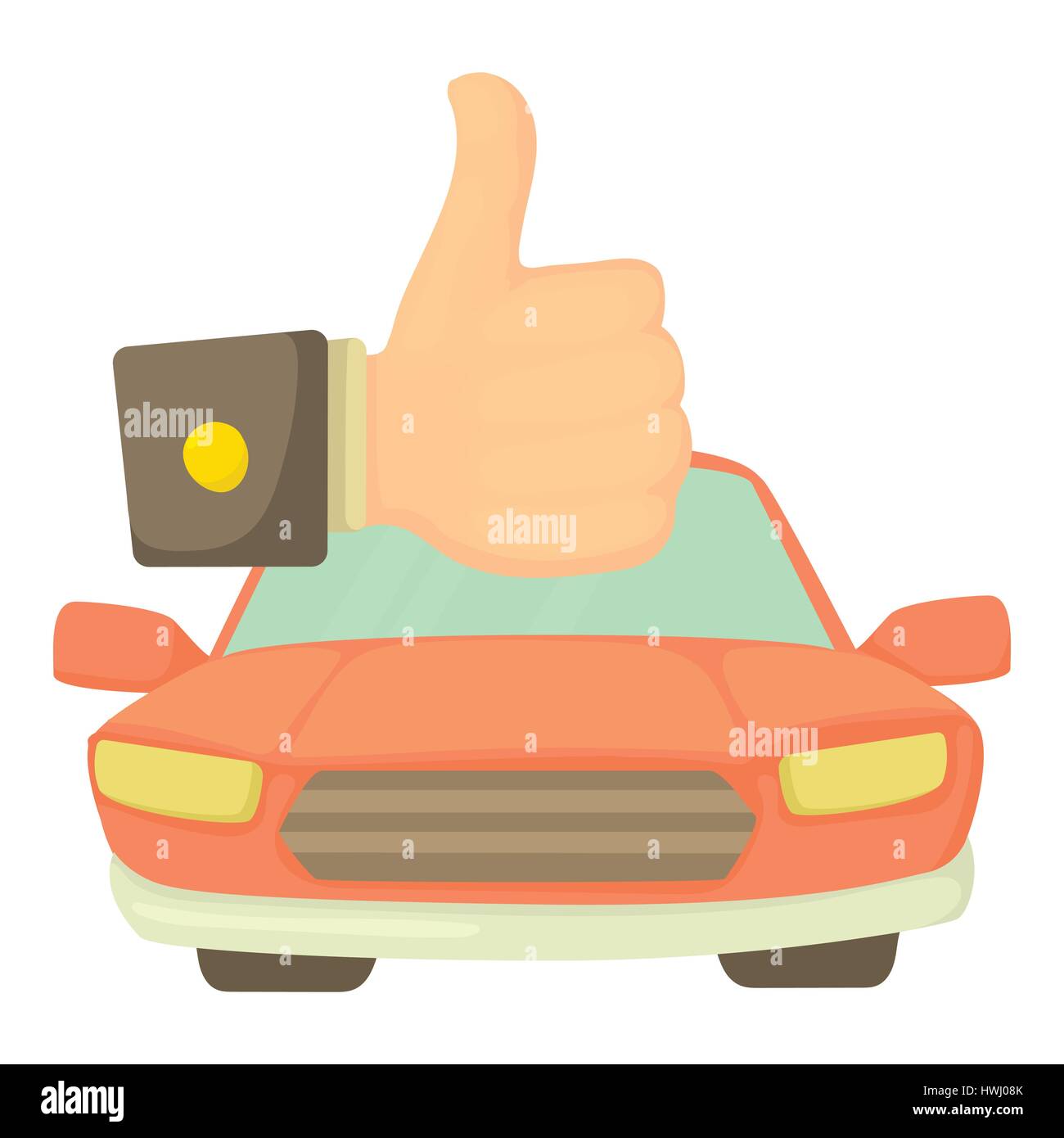 Good car icon, cartoon style Stock Vector Image & Art - Alamy