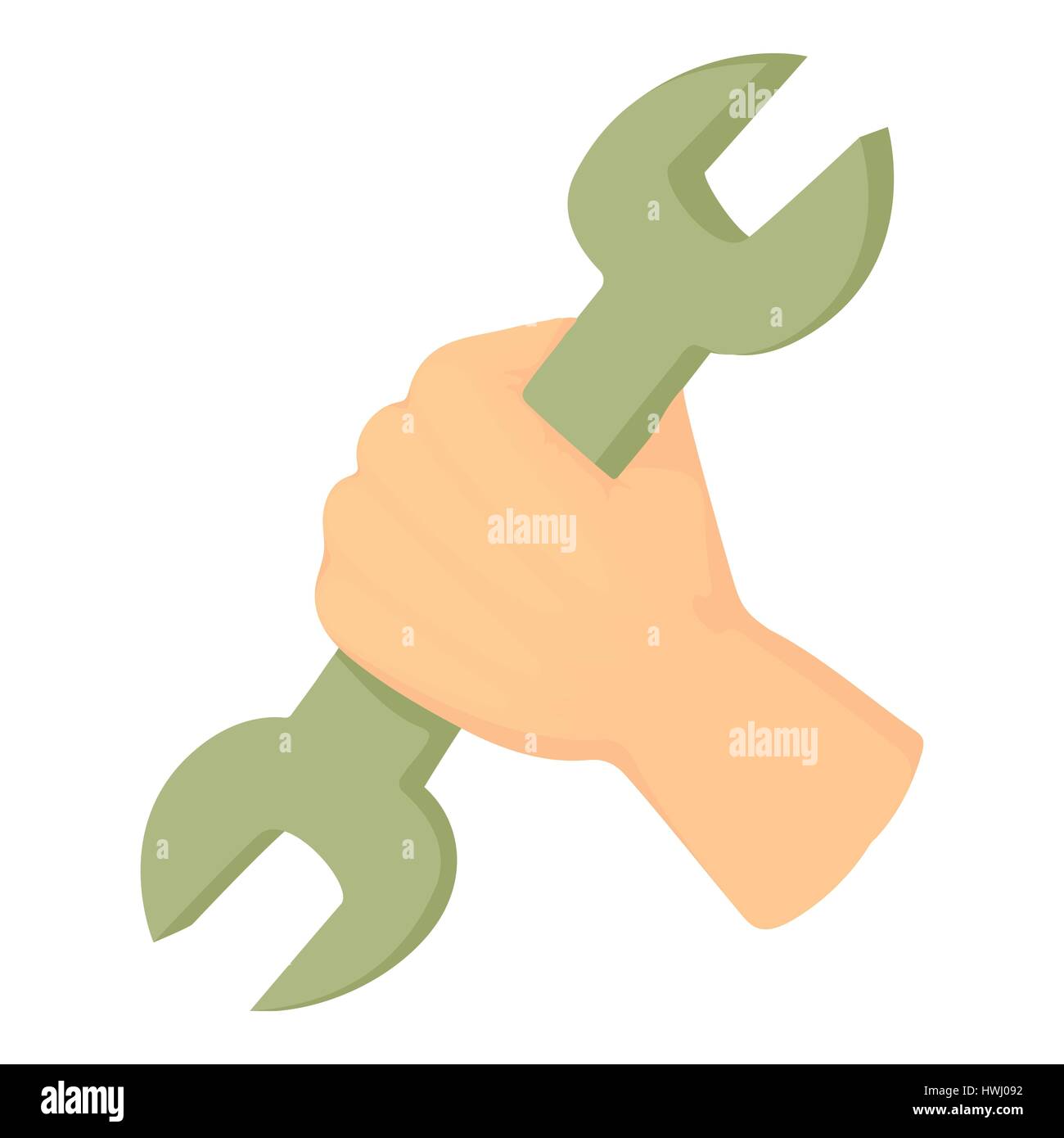 Wrench icon, cartoon style Stock Vector Image & Art - Alamy