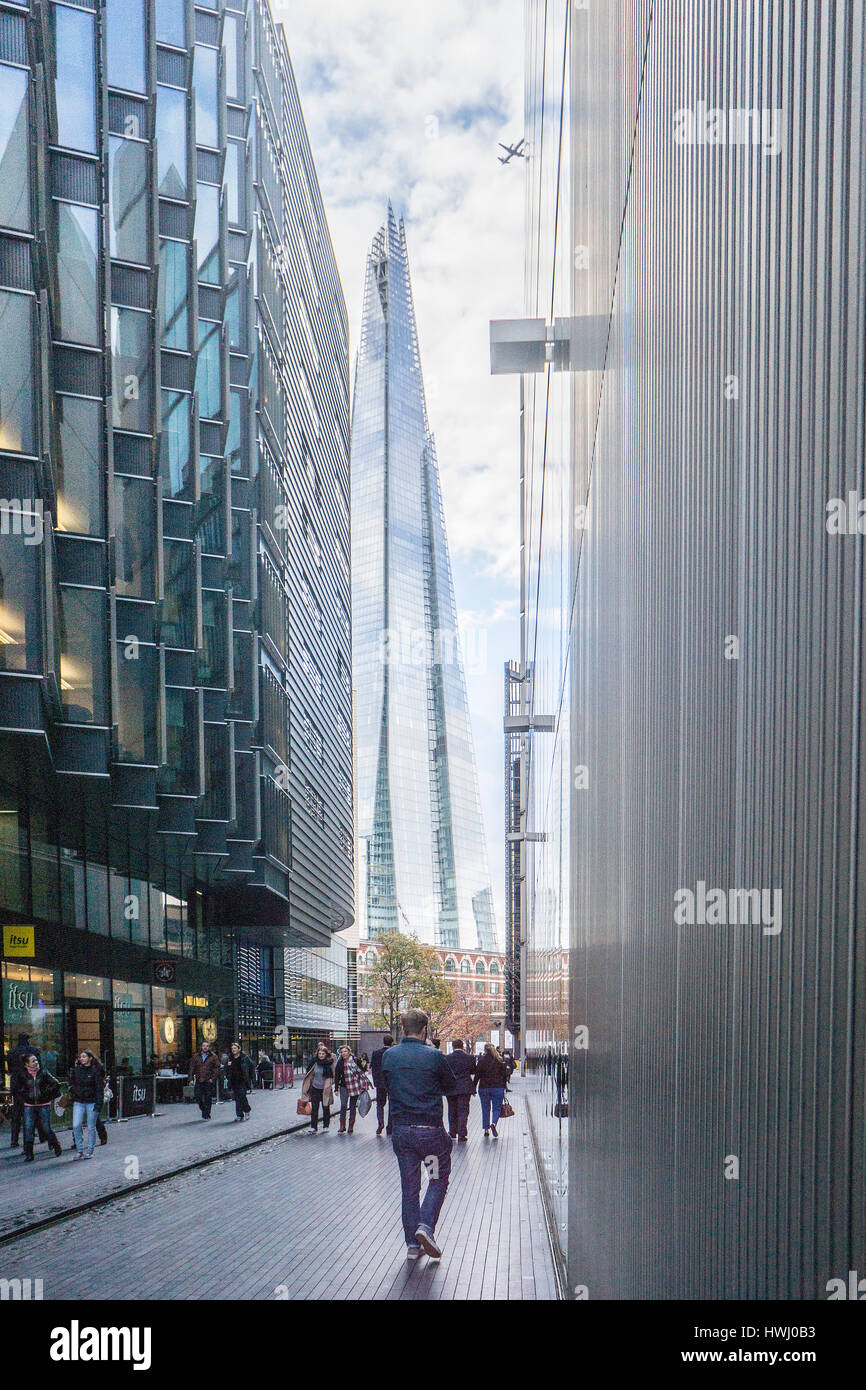 London architecture glass steel construction Stock Photo - Alamy