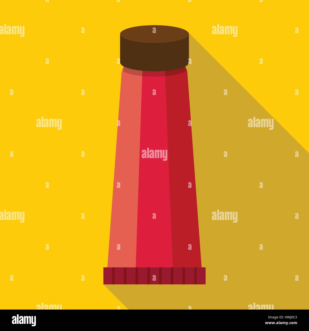 Bottle neck icon, flat style Stock Vector Image & Art - Alamy