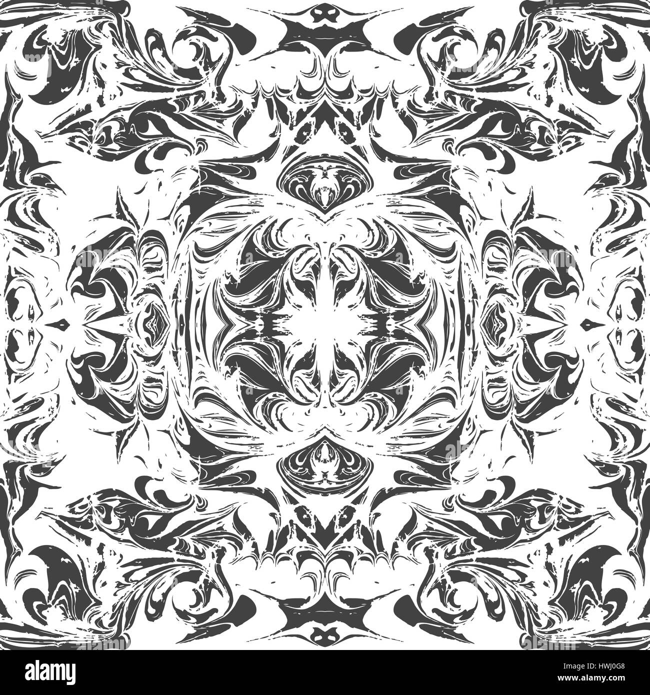 Mirrored art Stock Vector Images - Alamy