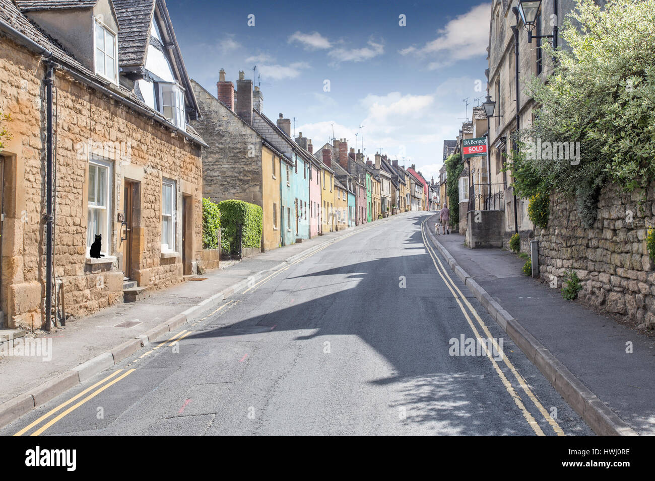 A village in oxfordshire hi-res stock photography and images - Alamy