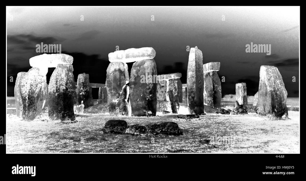 Stone henge special effect hi-res stock photography and images - Alamy