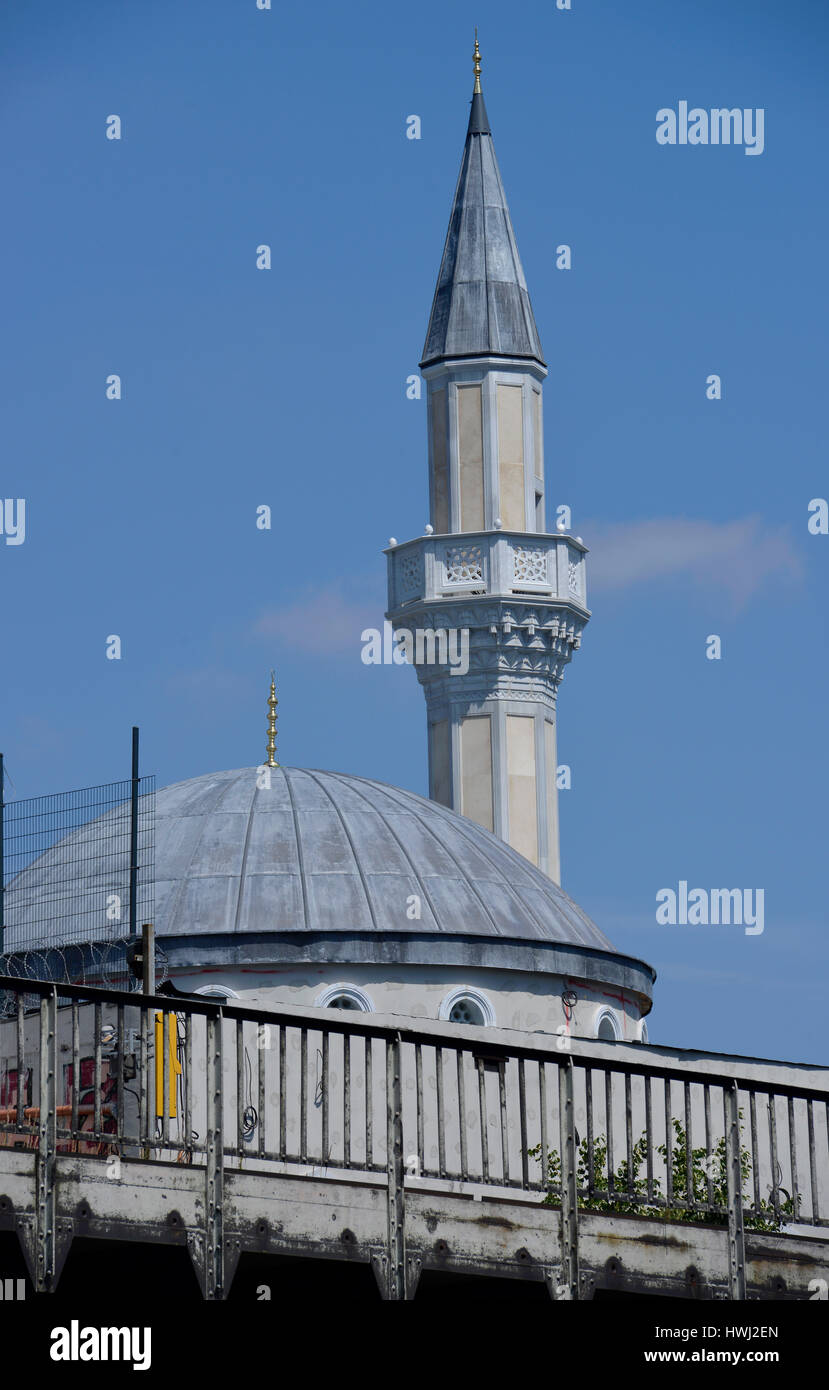 Mevlana Moschee, Kottbusser Tor, Kreuzberg, Berlin, Deutschland Stock ...