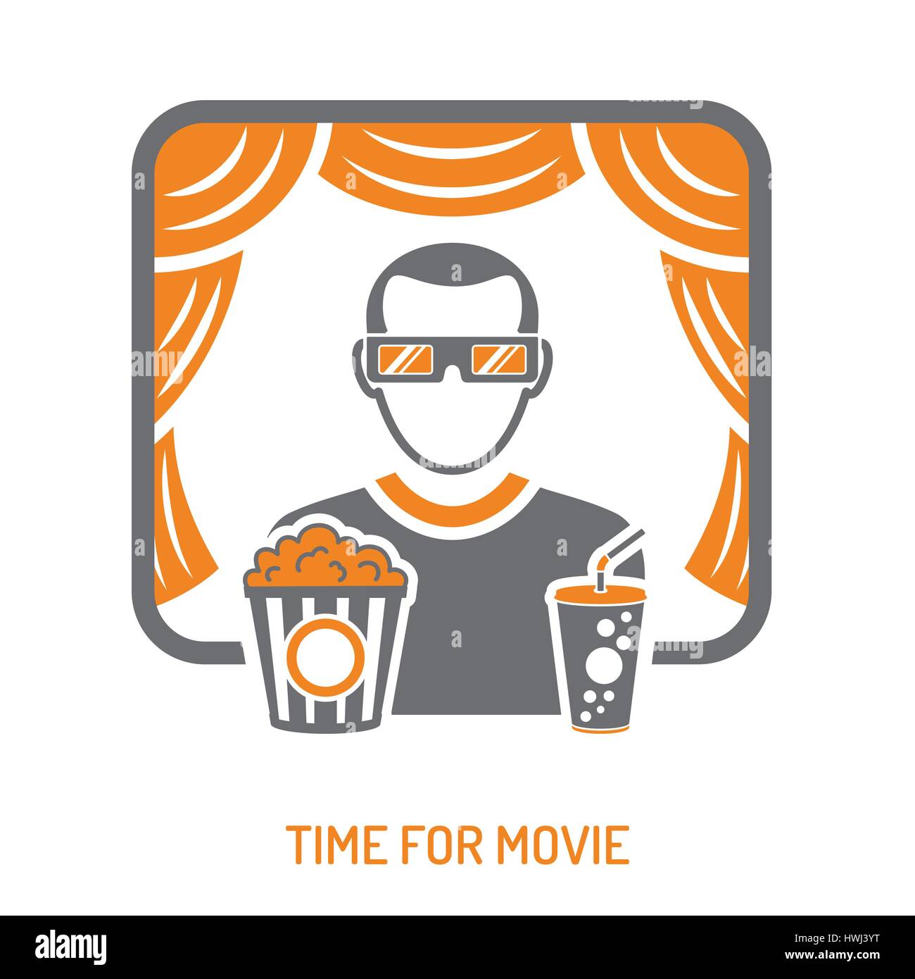 Movie hall Stock Vector Images - Alamy