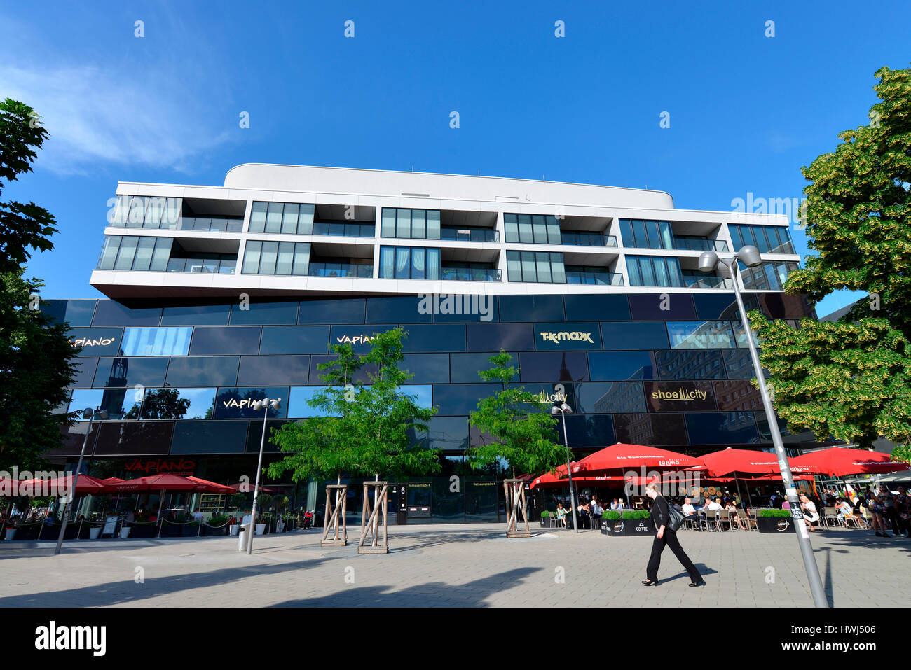 Alea 101, Alexanderplatz, Mitte, Berlin, Deutschland Stock Photo - Alamy