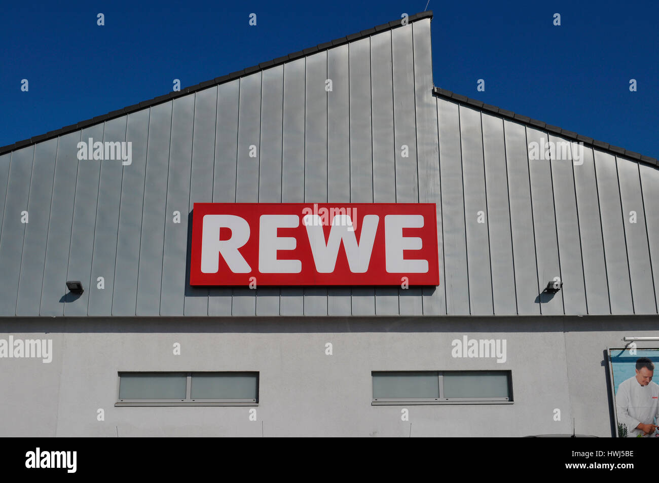 Rewe Markt, Neukoelln, Berlin, Deutschland Stock Photo - Alamy