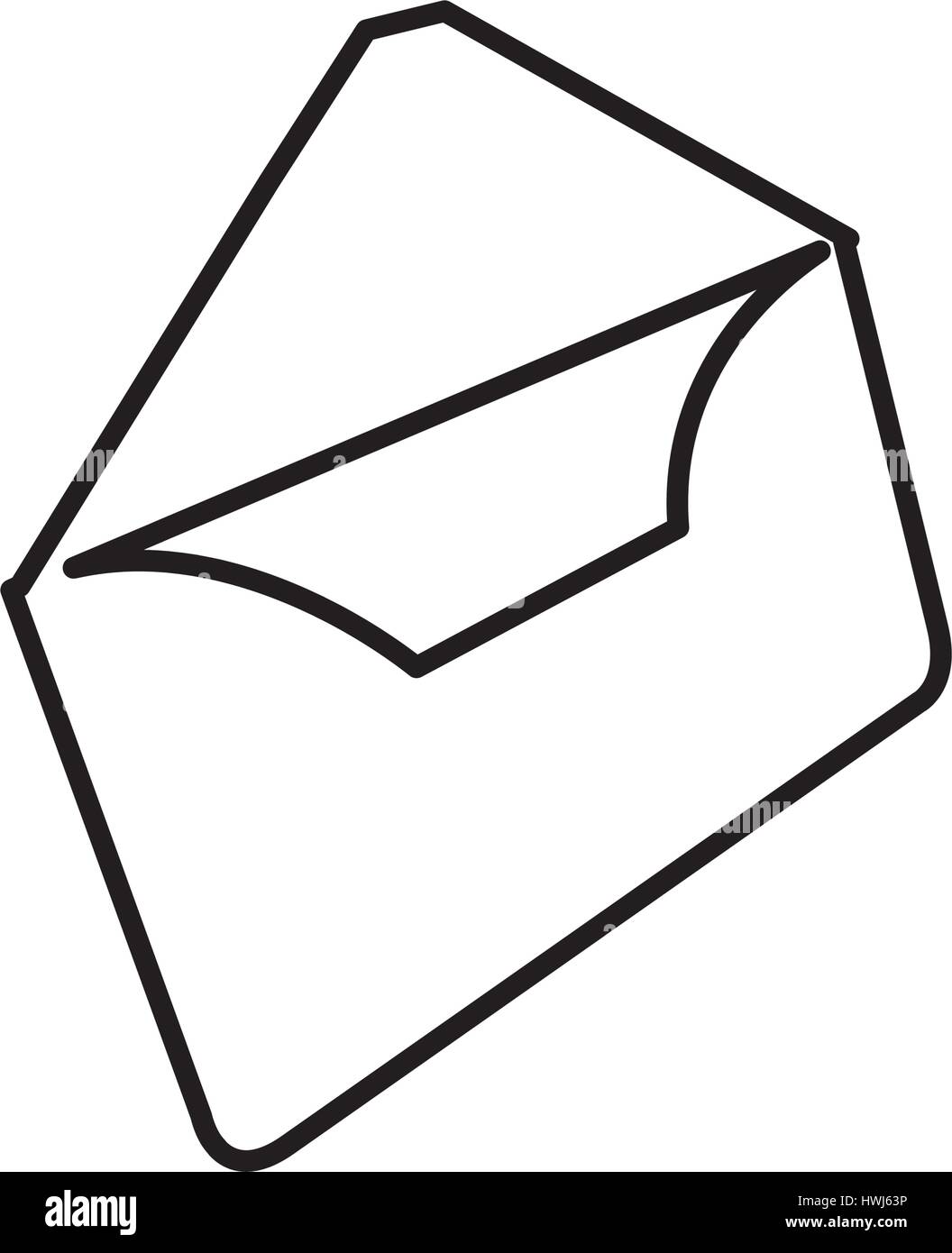 Typing letter computer Stock Vector Images - Alamy