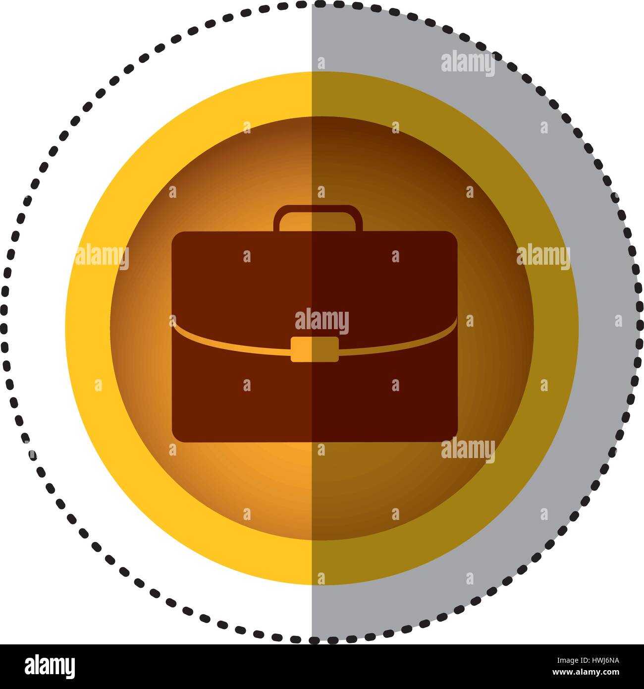 Round suitcase Stock Vector Images - Alamy