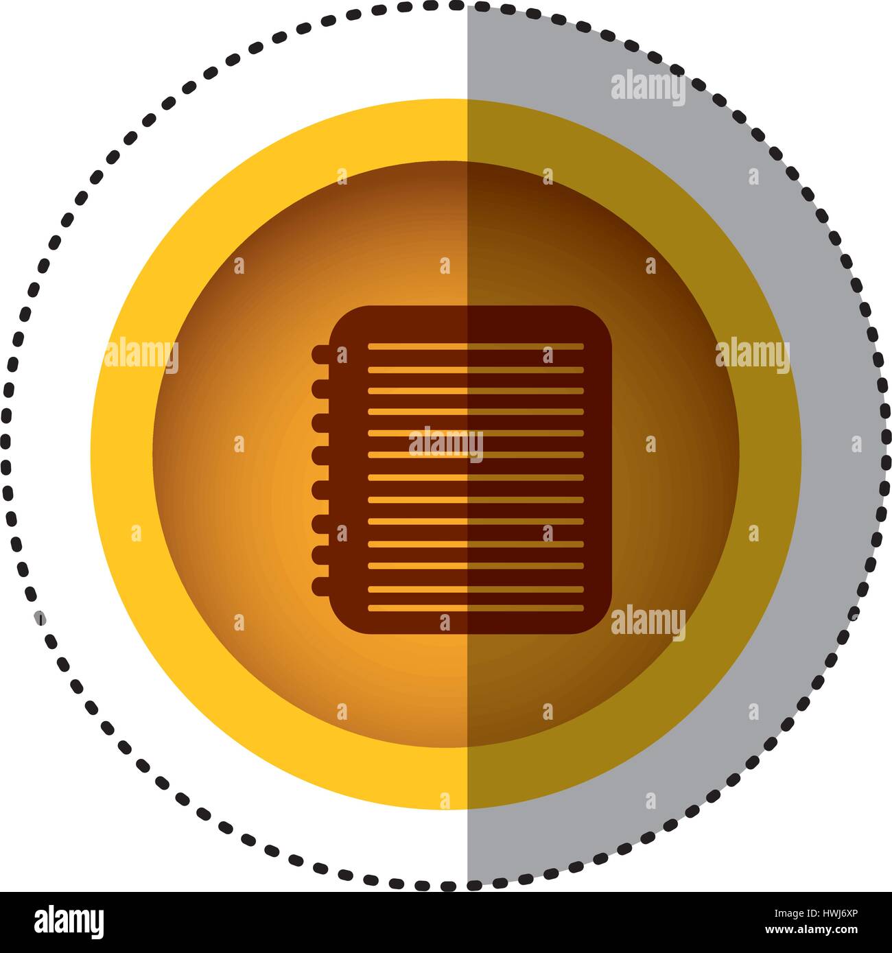 Round sheets Stock Vector Images - Alamy