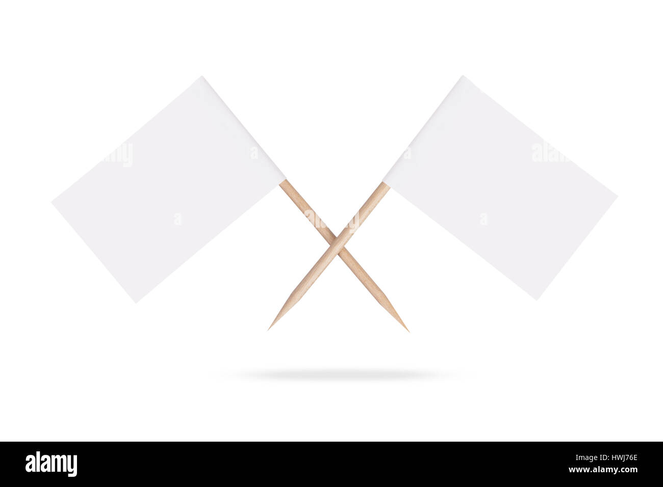 White blank flags hi-res stock photography and images - Alamy