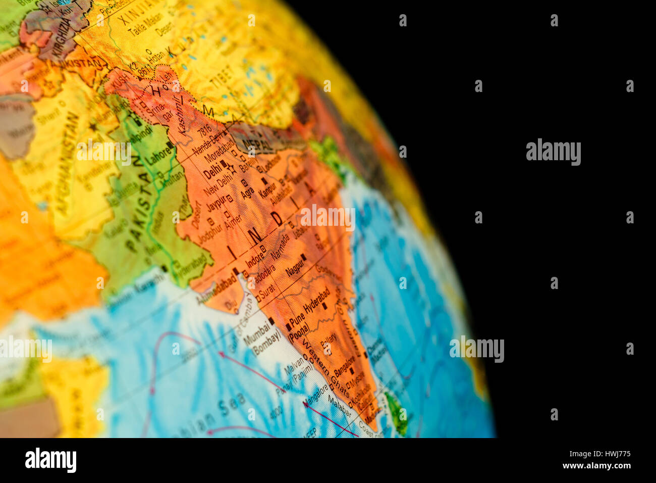 Globe India High Resolution Stock Photography and Images - Alamy