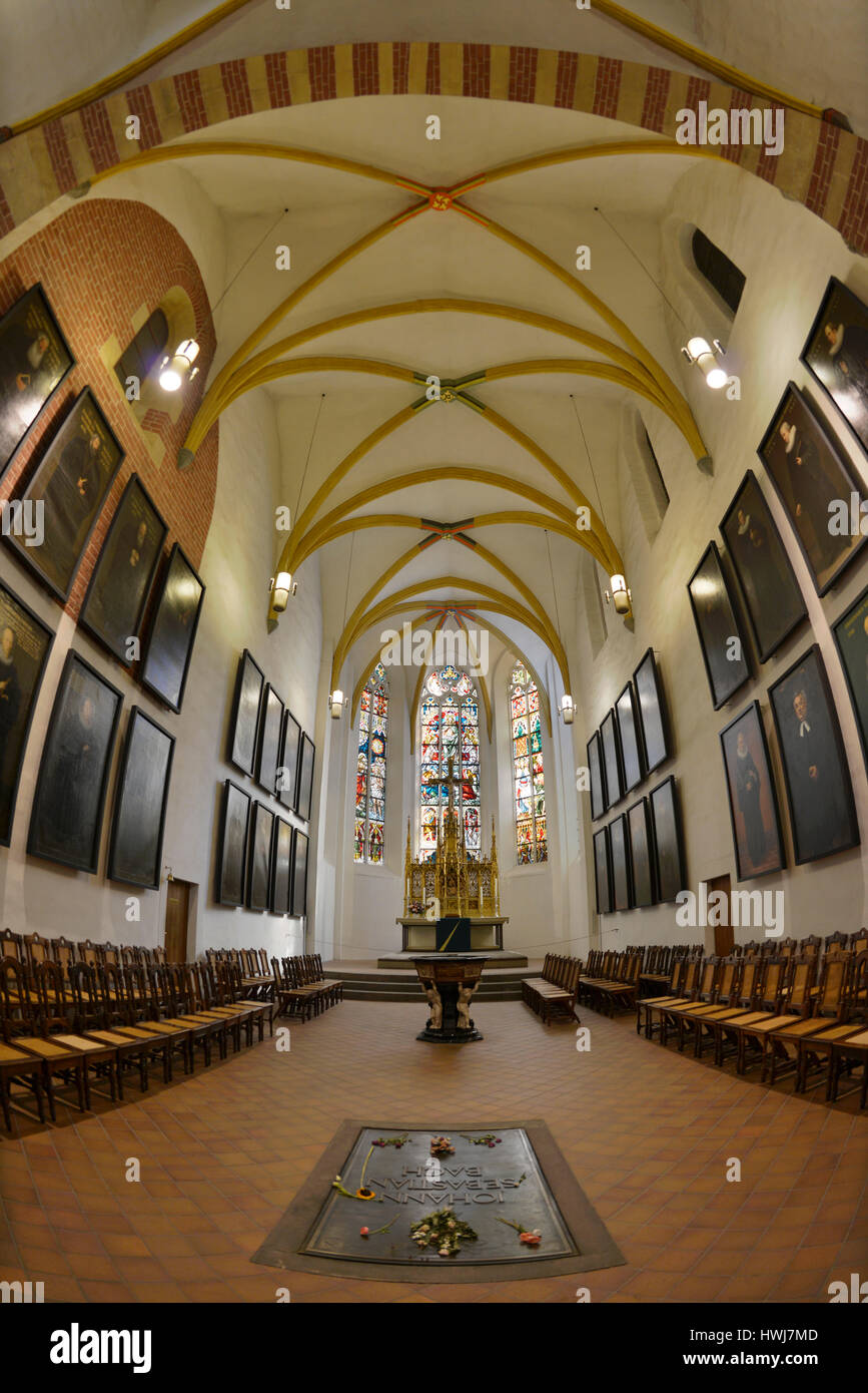 Grab, Johann Sebastian Bach, Thomaskirche, Thomaskirchhof, Leipzig ...