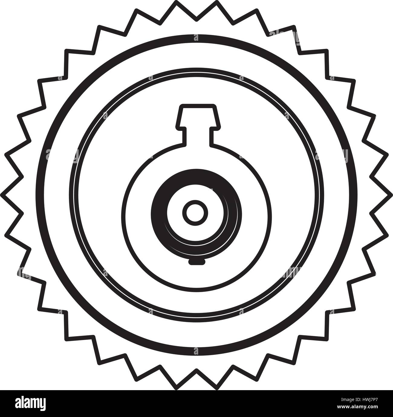 emblem computer camera icon Stock Vector Image & Art - Alamy