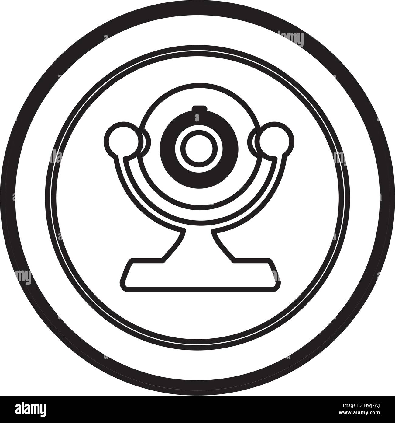 figure symbol computer camera icon Stock Vector Image & Art - Alamy