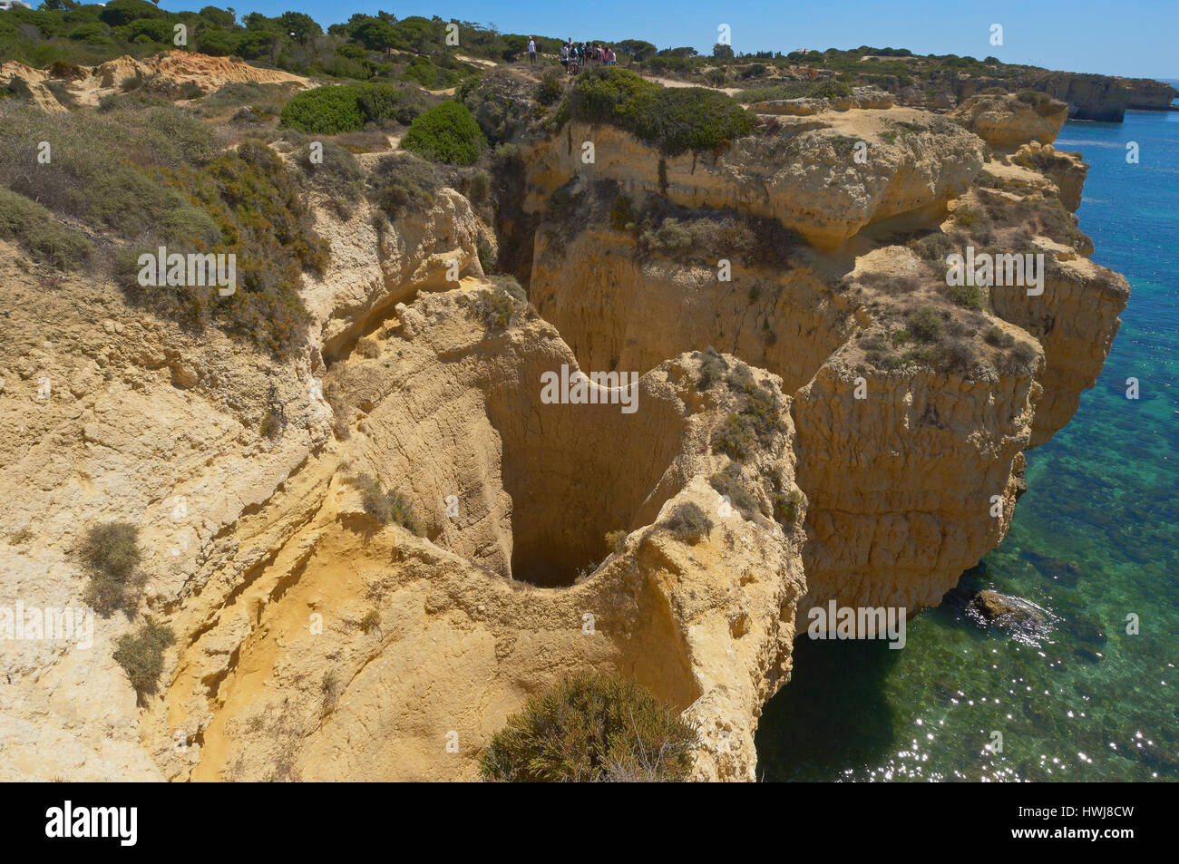 Do Castelo Beach, Albufeira, Praia Do Castelo, Algarve, Portugal ...