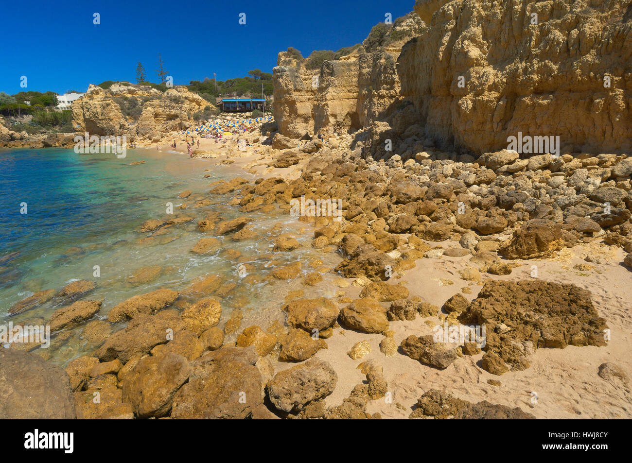 Do Castelo Beach, Albufeira, Praia Do Castelo, Algarve, Portugal ...