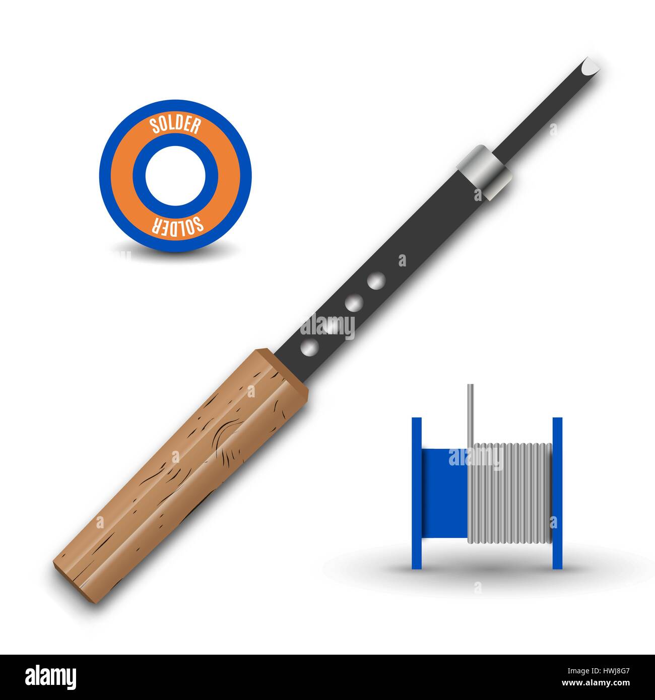 Solder joint Stock Vector Images - Alamy