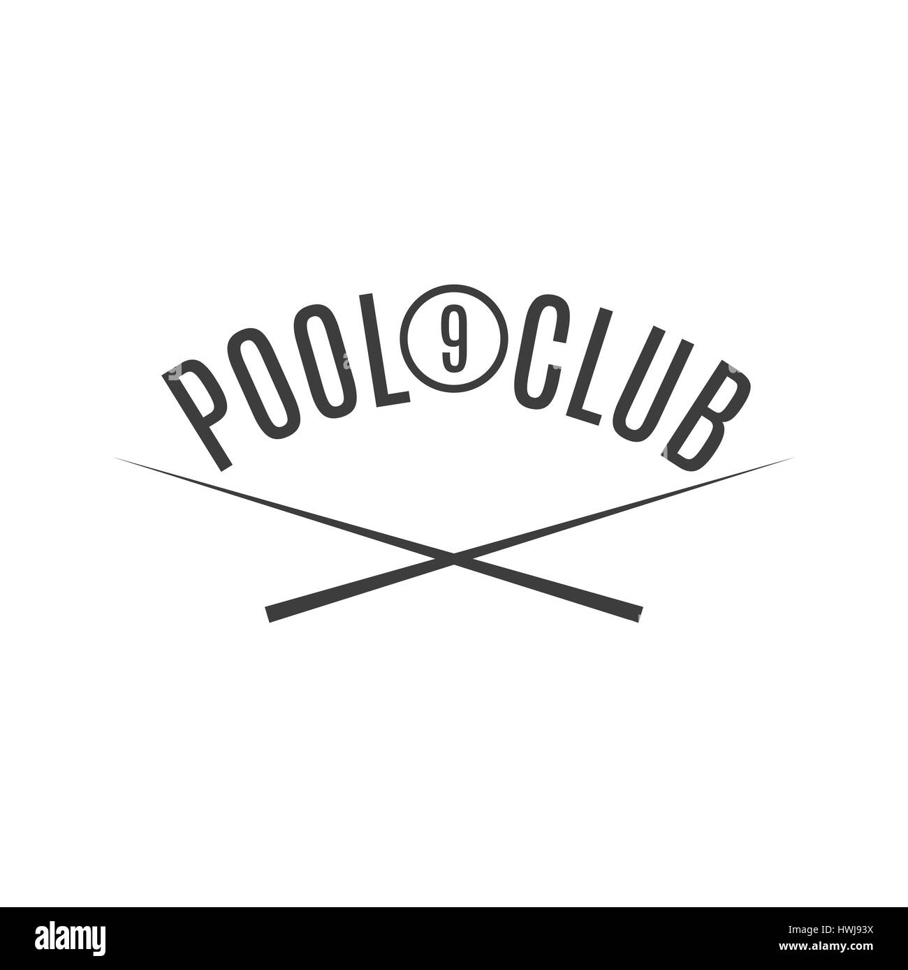 Pool Table Logo Stock Photos & Pool Table Logo Stock Images - Alamy