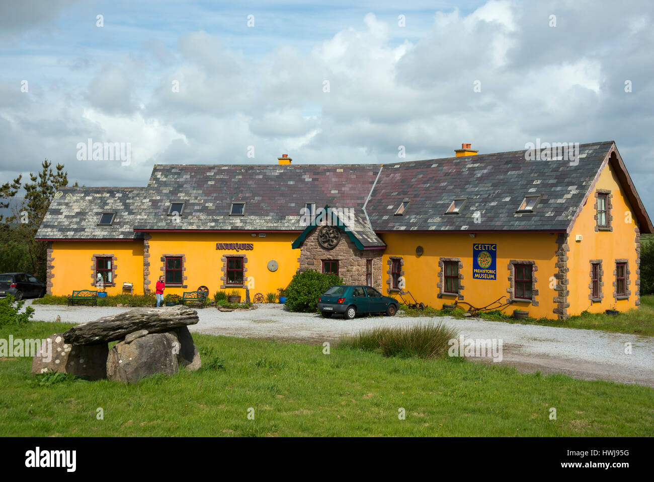 Celtic and Prehistoric Museum, Ventry, Dingle Peninsula, Ireland Stock ...