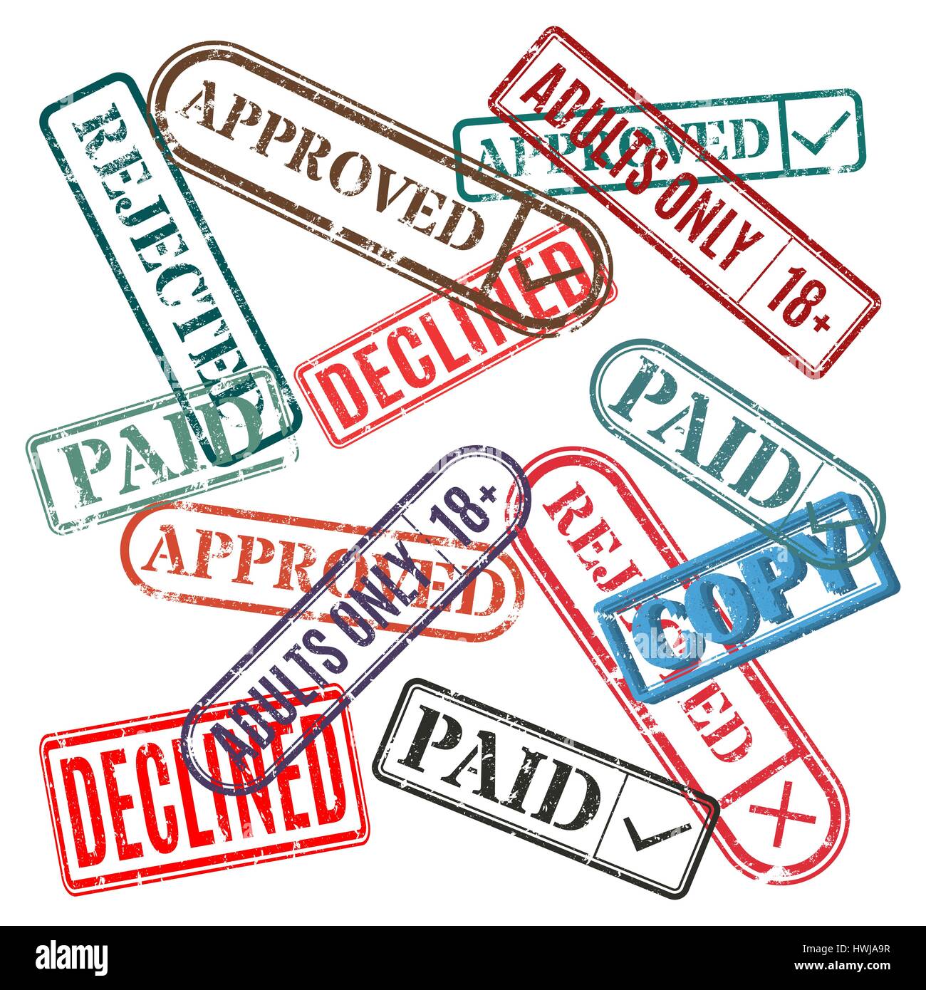 Duplicate stamp sign seal High Resolution Stock Photography and Images ...