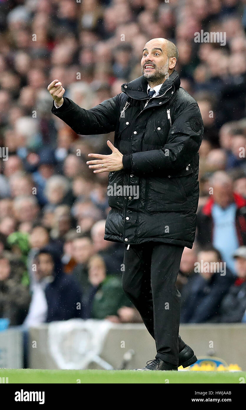 Manchester City manager Pep Guardiola Stock Photo - Alamy