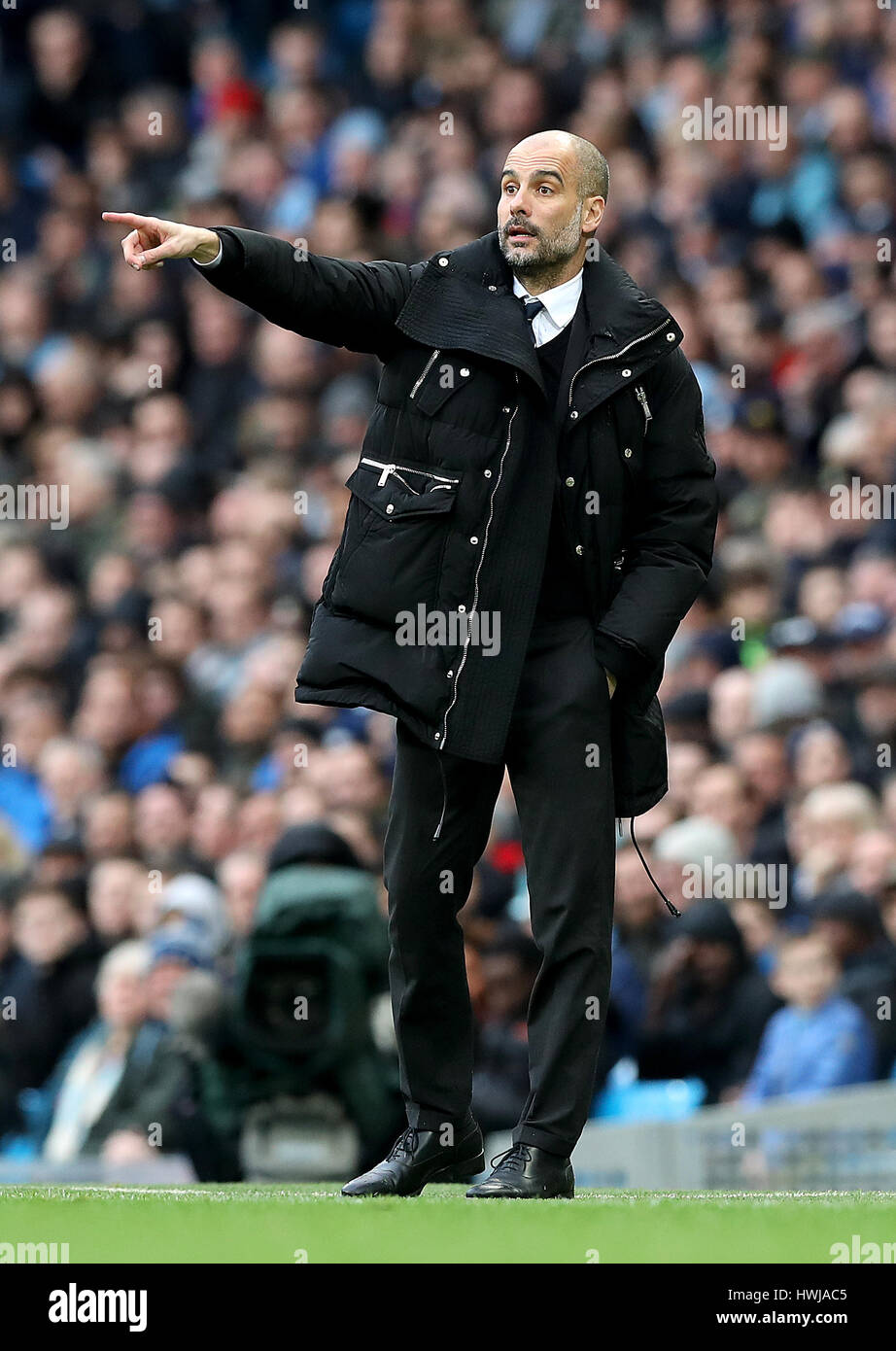Manchester City manager Pep Guardiola Stock Photo - Alamy