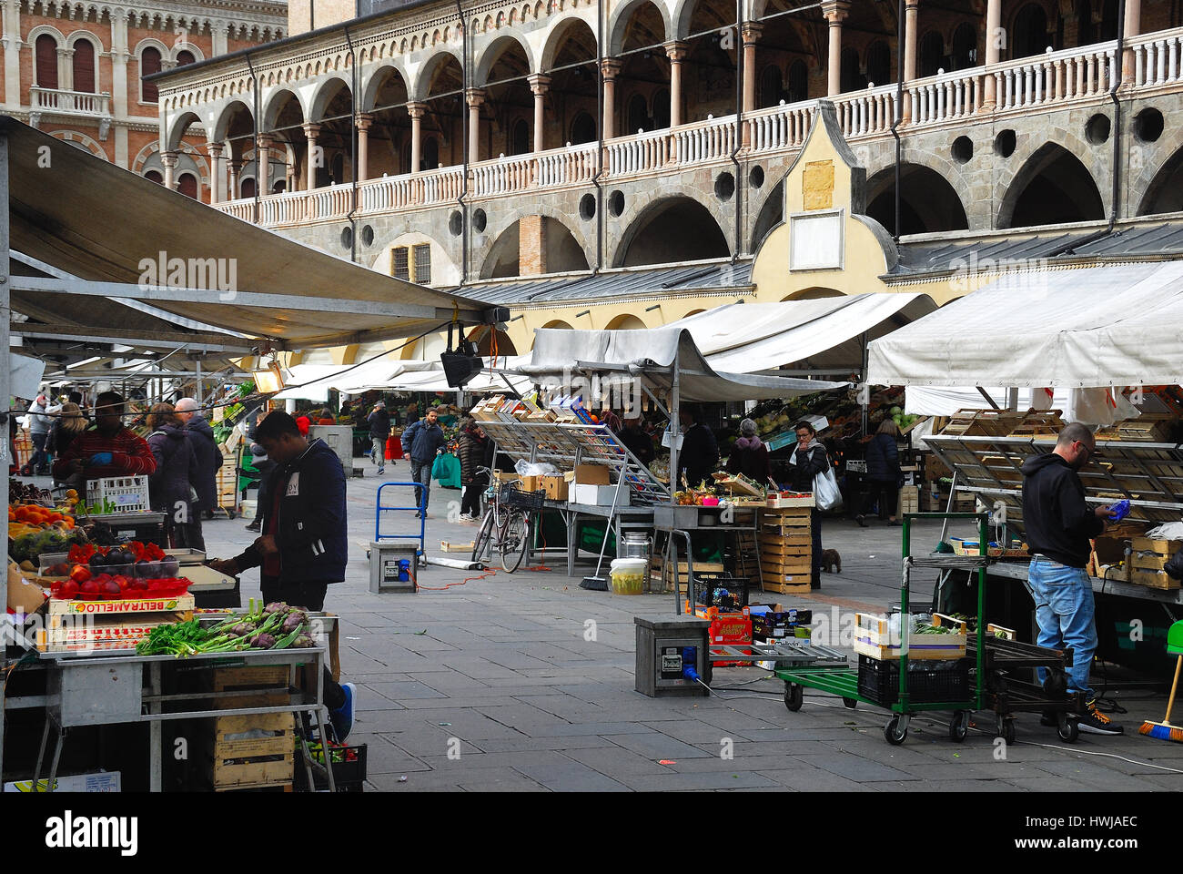 Padua open air market hi-res stock photography and images - Alamy