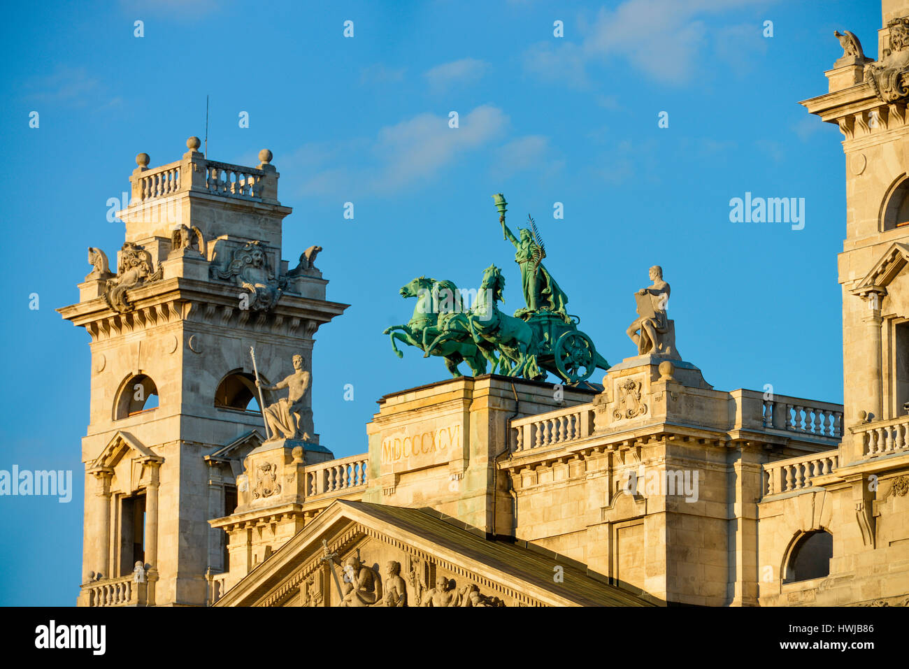 Voelkerkundemuseum, Kossuth ter, Budapest, Ungarn Stock Photo - Alamy
